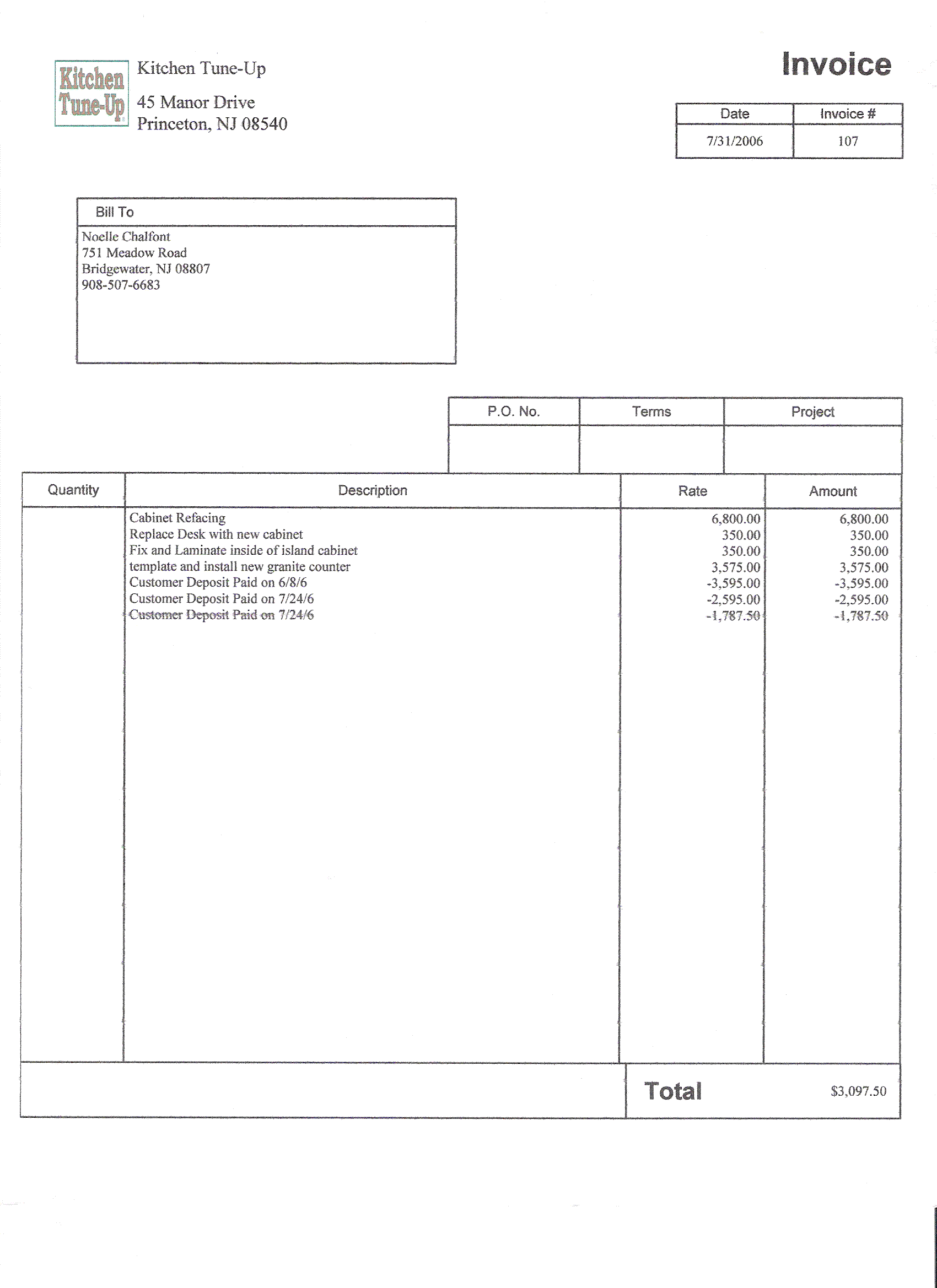 Kitchen Tune Up Invoice Gif By Fleblanc Photobucket